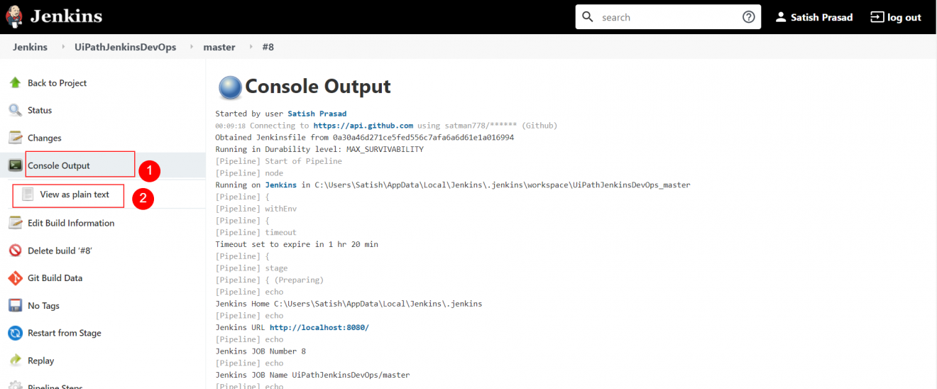Implementing CI CD UiPath Using Jenkins Plugin - RPABOTS.WORLD