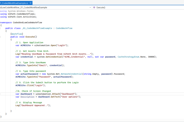 UiPath Coded Automation: Revolutionizing the Future of Robotic Process Automation (RPA ...